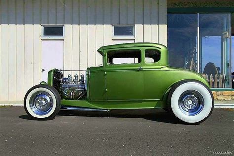 1930 31 Ford Model A Coupe Hot Rod Hot Rods Cars Muscle Hot Rods