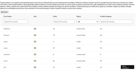 react table excel export ea forked codesandbox