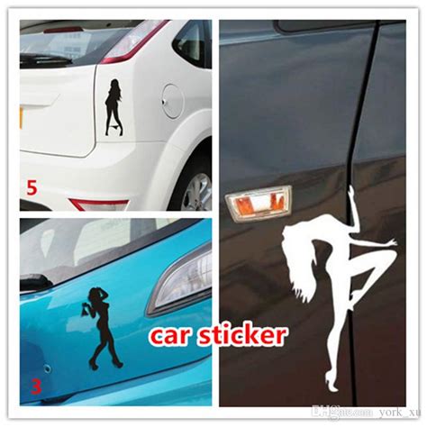 Drinking Sexy Attractive Girl Vinyl Decals Car Sticker 8 5 16cm T 00102