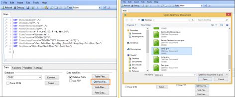 re use qlikview data models in another file using binary load
