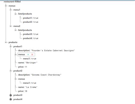 android retrieve data from the given firebase data structure stack images