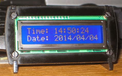 wise time with arduino the simplest arduino lcd clock