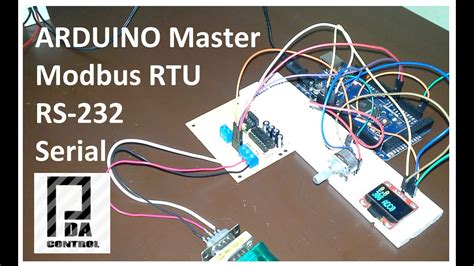 arduino master modbus rs 232 in 5 minutes pdacontrol