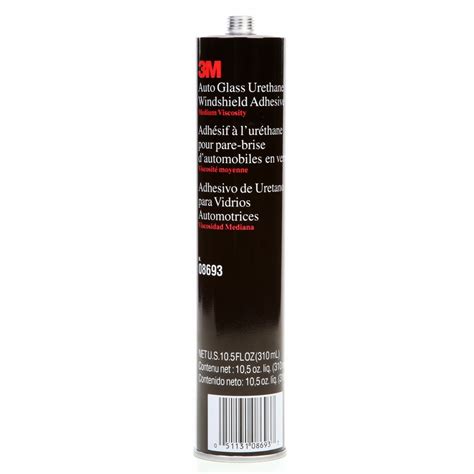 3m 08693 Auto Glass Urethane Windshield Adhesive Cartridge