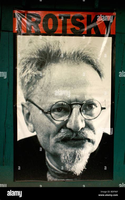 Foto Poster Von Leo Trotzki In Das Museo Casa De Leon Trotzki Oder Leo