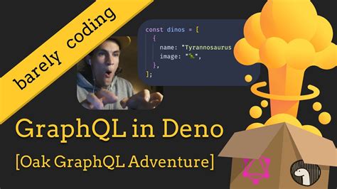 how to build a graphql server in deno using oak