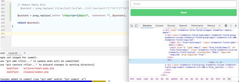 php regex to match empty div pairs containing spaces stack overflow