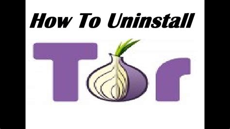 How To Remove Tor Browser From Pc Champpola