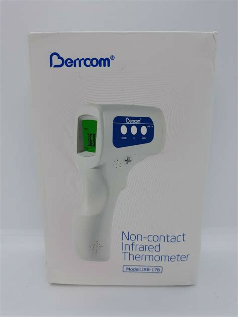 Berrcom Non Contact Infrared Thermometer Model Jxb 178 Digital Display