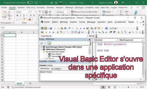 comprendre les macros vba