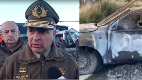 Director De Carabineros Dice Que Asesinato De Tres Carabineros En