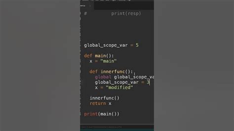 the nonlocal keyword in python explained youtube