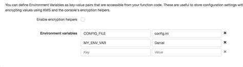 [solved] how to access an aws lambda environment variable 9to5answer