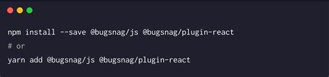react error monitoring and bug reporting bugsnag platform
