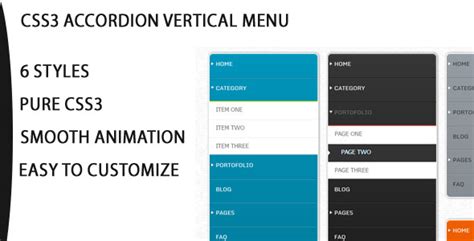 top 20 stunning vertical navigation menu css samples for web developers