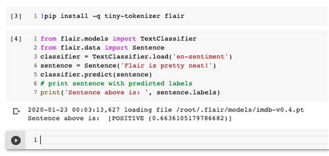 python getting error while installing flair nlp library stack