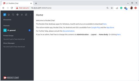 rocket chat free open source enterprise team chat for