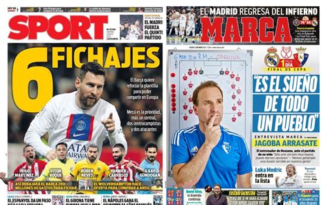 Periódicos Deportivos Hoy 5 De Mayo 2023 Portadas De Los Diarios