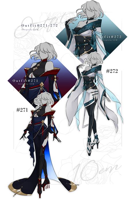 Auction Outfit 271 272 [close] By Popza10cm On Deviantart