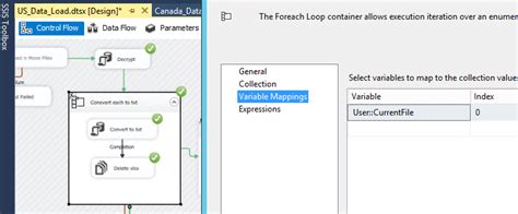 sql server failed to lock variable ssis error stack