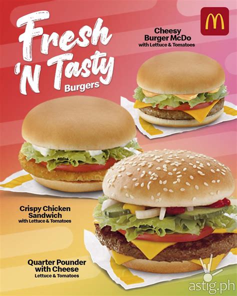 Mcdonalds Makes Your Favorite Burgers Fresh N Tasty Just The Way You