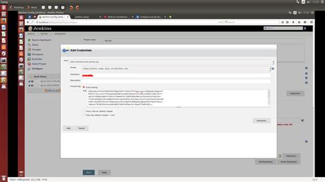 setting up jenkins with git by ssh stack overflow