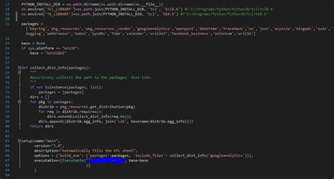 python cx freeze exe not working on non mapped network drive stack