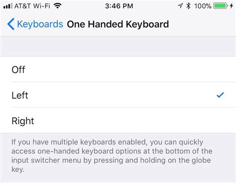 How To Use The New One Handed Keyboard In Ios 11 Macrumors
