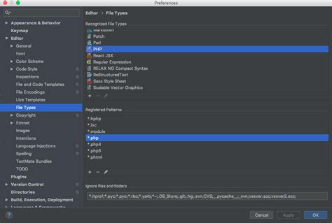 php phpstorm all files have blue font no color coding for methods