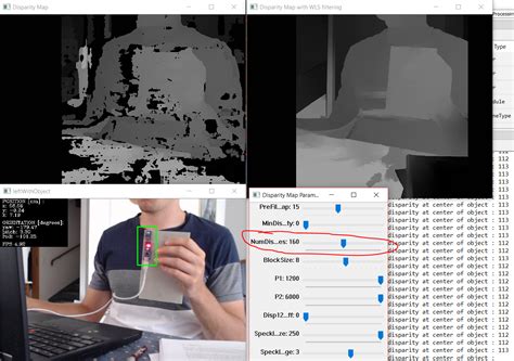 opencv disparity map