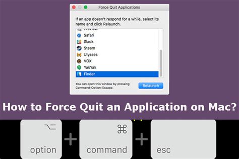 control alt delete mac force quit an application on mac