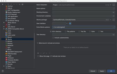 typescript how to run mocha tests written in tsx stack overflow