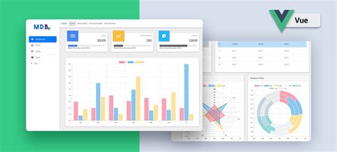 vue admin dashboard template vuejs and material design material
