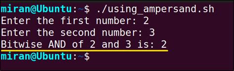how to use bitwise and operator in bash script [2 methods] linuxsimply