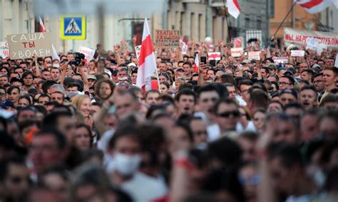 Belarus Protests Against Lukashenko Echo In Trumps America The
