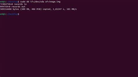 how to use the dd command in linux hardware specs