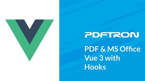 how to add pdf viewing and editing to vue 3 app with hooks youtube