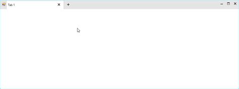 how to achieve chrome like tabs with tabbed form in winforms