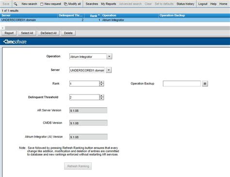 remedy ar system server udm jobs fail load step when server name