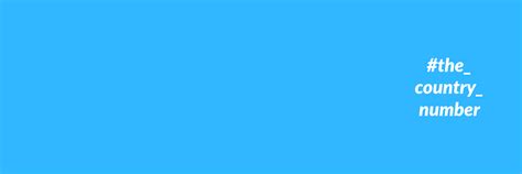 the country number flutter package
