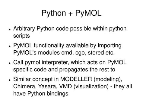 ppt python pymol powerpoint presentation free