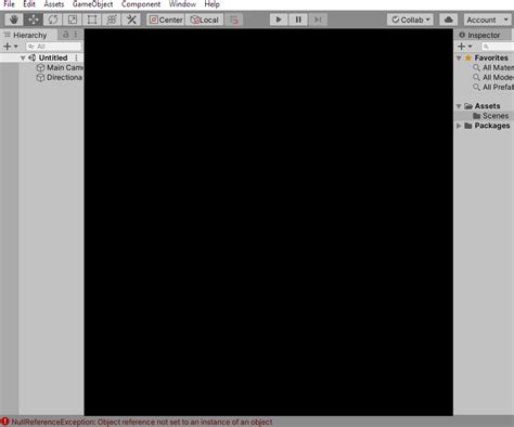 c unity editor scene is black stack overflow