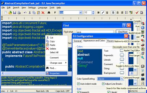 dj java decompiler java disassembler decompiler and editor
