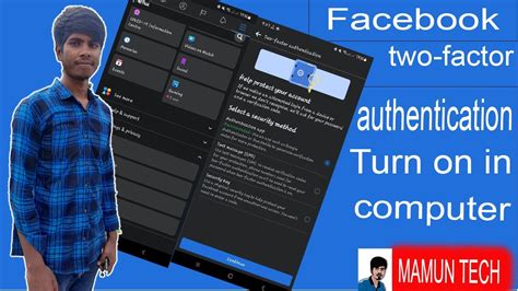 How To Facebook Two Factor Authentication Turn On In Computer Bangla