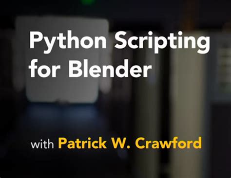 python scripting for blender premium courses online