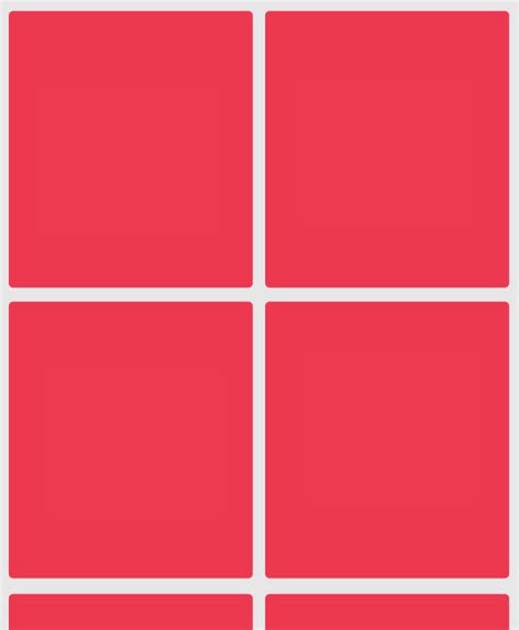 ionic framework image grid layout with web component