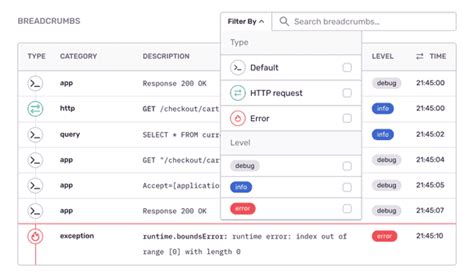 go error tracking and performance monitoring sentry