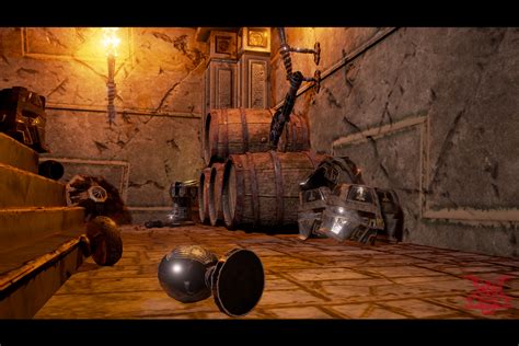 artstation medieval fantasy dwarf treasure room game