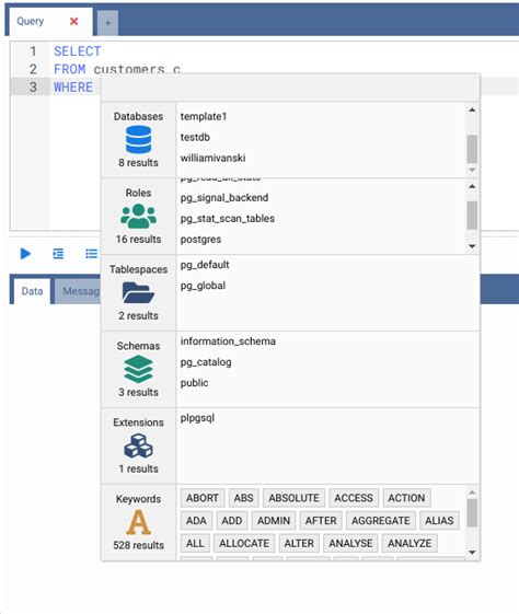 omnidb omnidb 是一个开源的基于浏览器的数据库管理工具