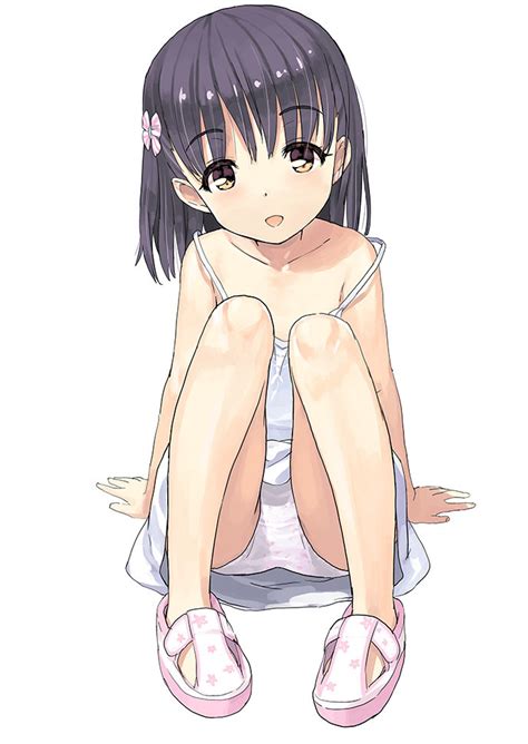 Jiji Aardvark Original 1girl Black Hair Brown Eyes Collarbone